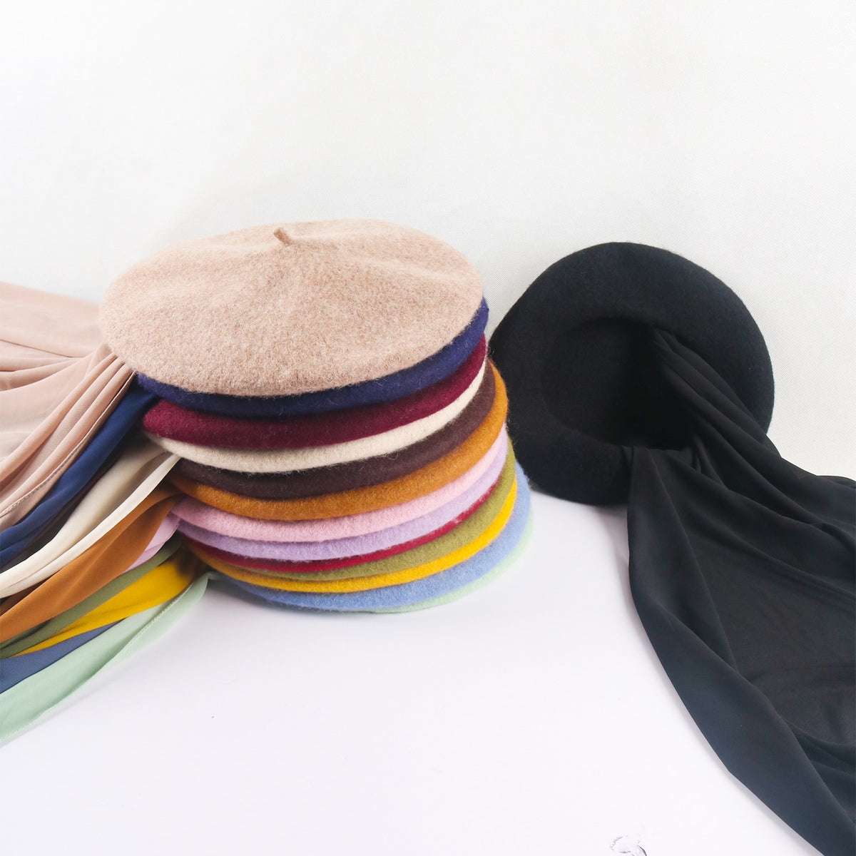 Warm HijabHat Beret – Ritaj Gifts